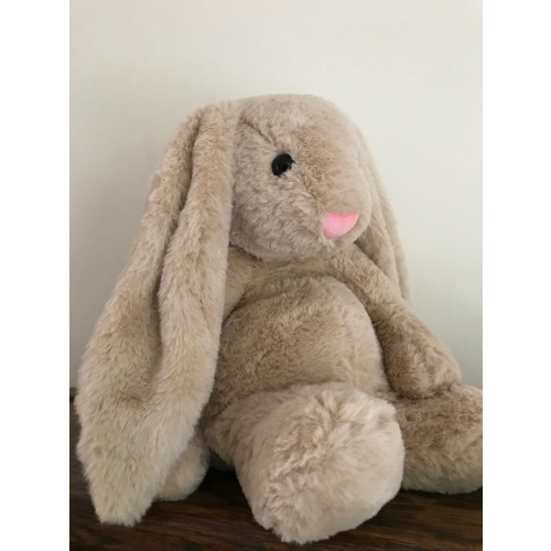 Weighted Beautiful Brown Rabbit. 35cm 4lb with or without personalised ...