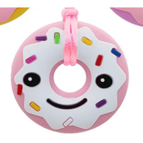 Sensory Donut Design Chew Necklaces Autism Biting Bite Aid. 3 colours ...