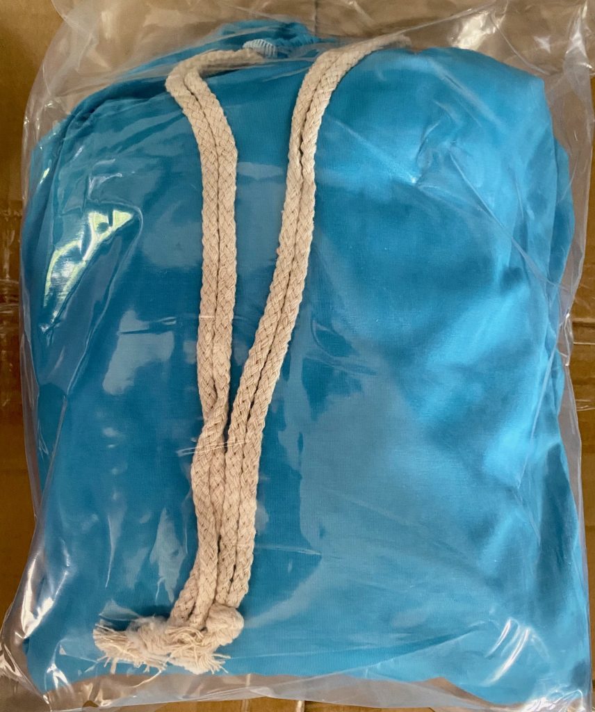 Double Layered Reversible Cotton/ Spandex Soft Sensory Swing. Blue ...