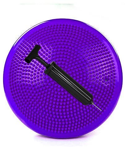 Wiggle Seat / Wobble Cushion. Purple & Blue - Sensory Hugs