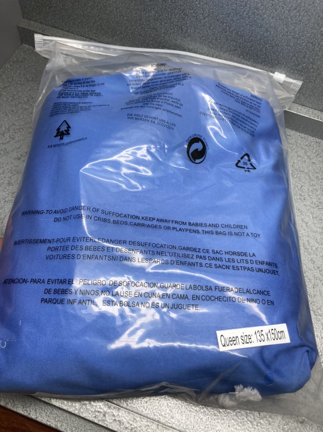 King Size Bed 5ft Sensory Compression Bed Sheet. 92% Cotton 8% Lycra ...